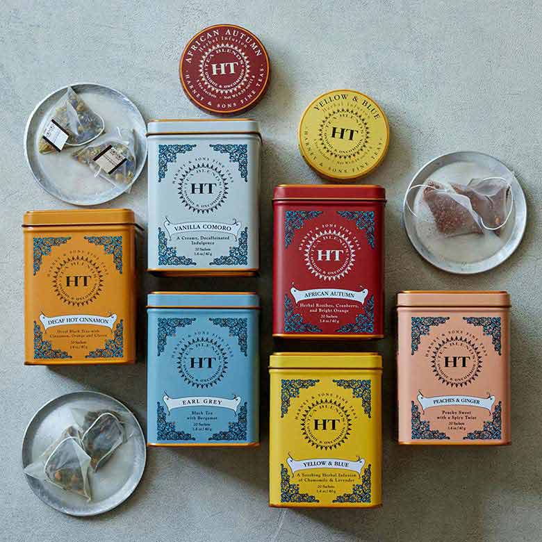 ハーニー&サンズ タガロング・イエロー＆ブルー3pcs Harney＆Sons